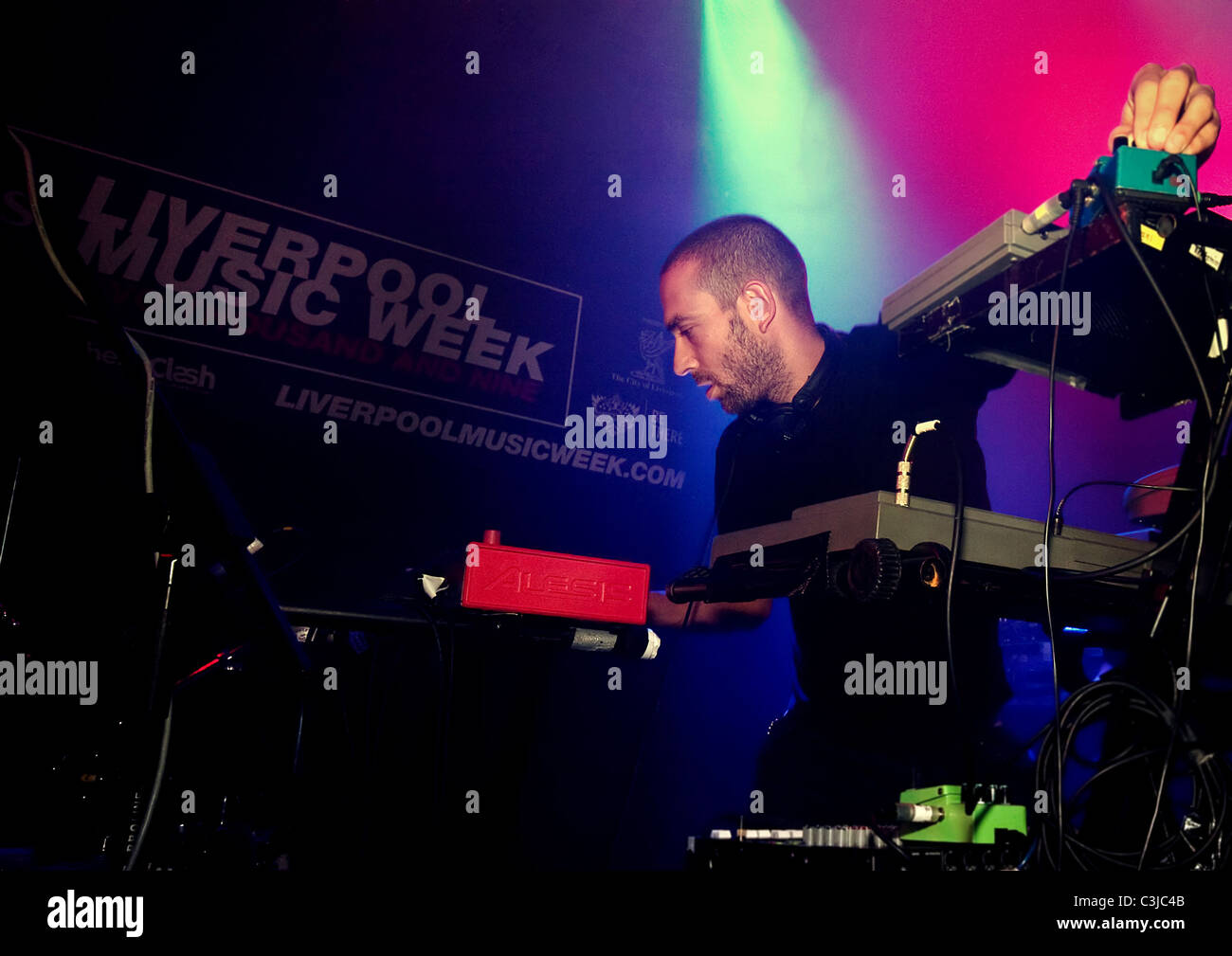 Simon Richmond of The Bays performing at the Liverpool Masque as part ...