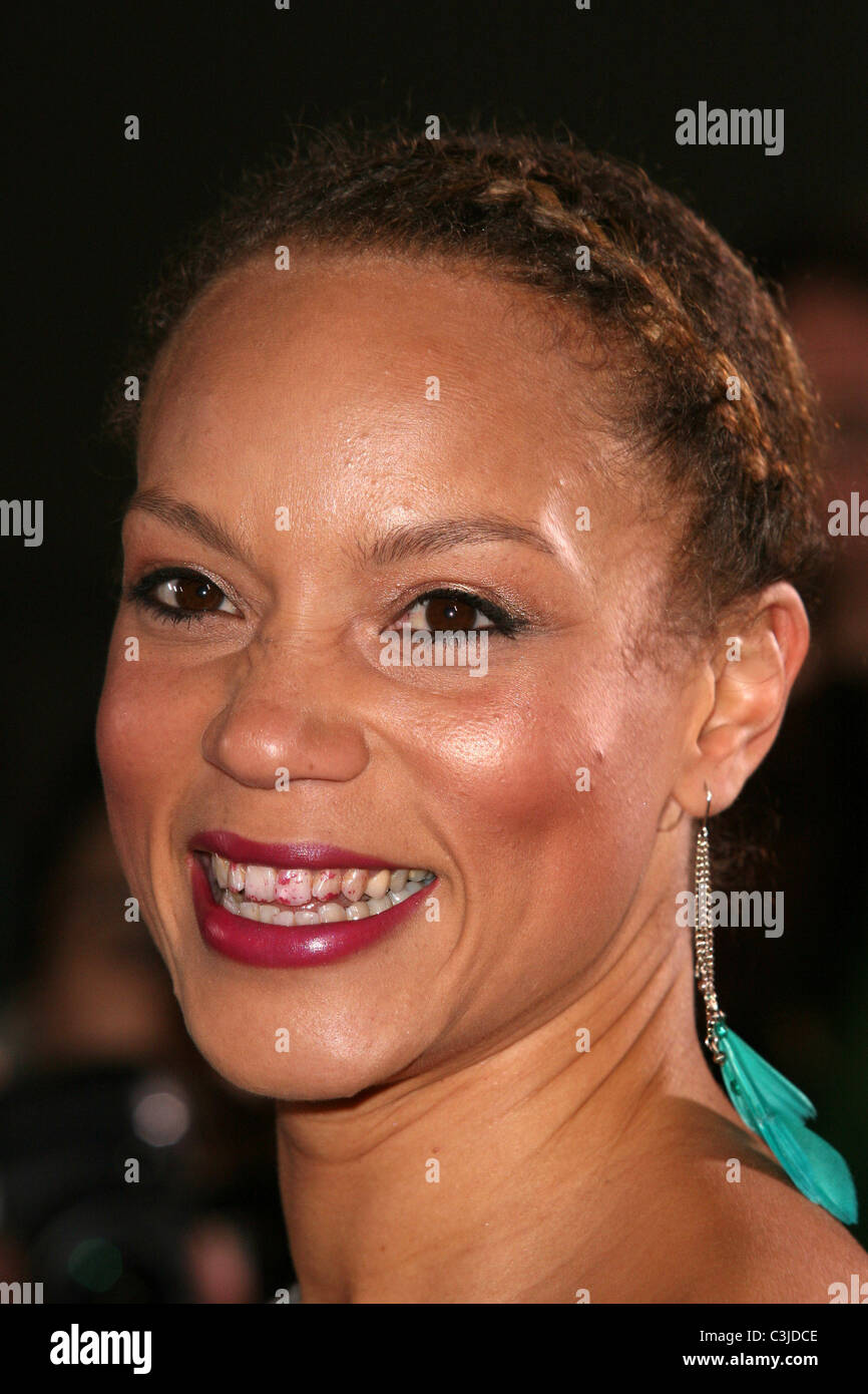 Angela Griffin Variety Club Showbiz Awards held at the Grosvenor House ...