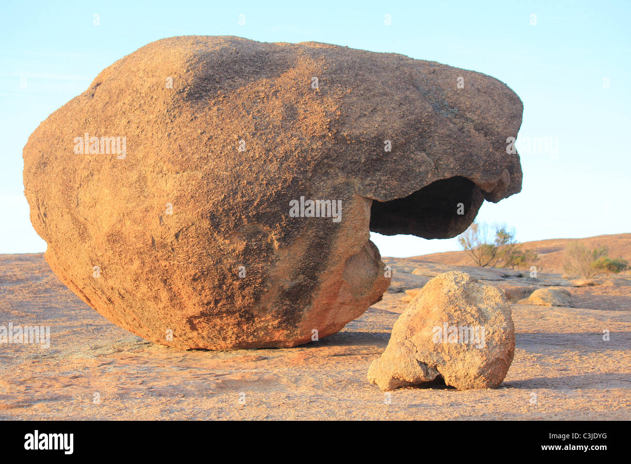 Large boulder near waverock Stock Photo - Alamy