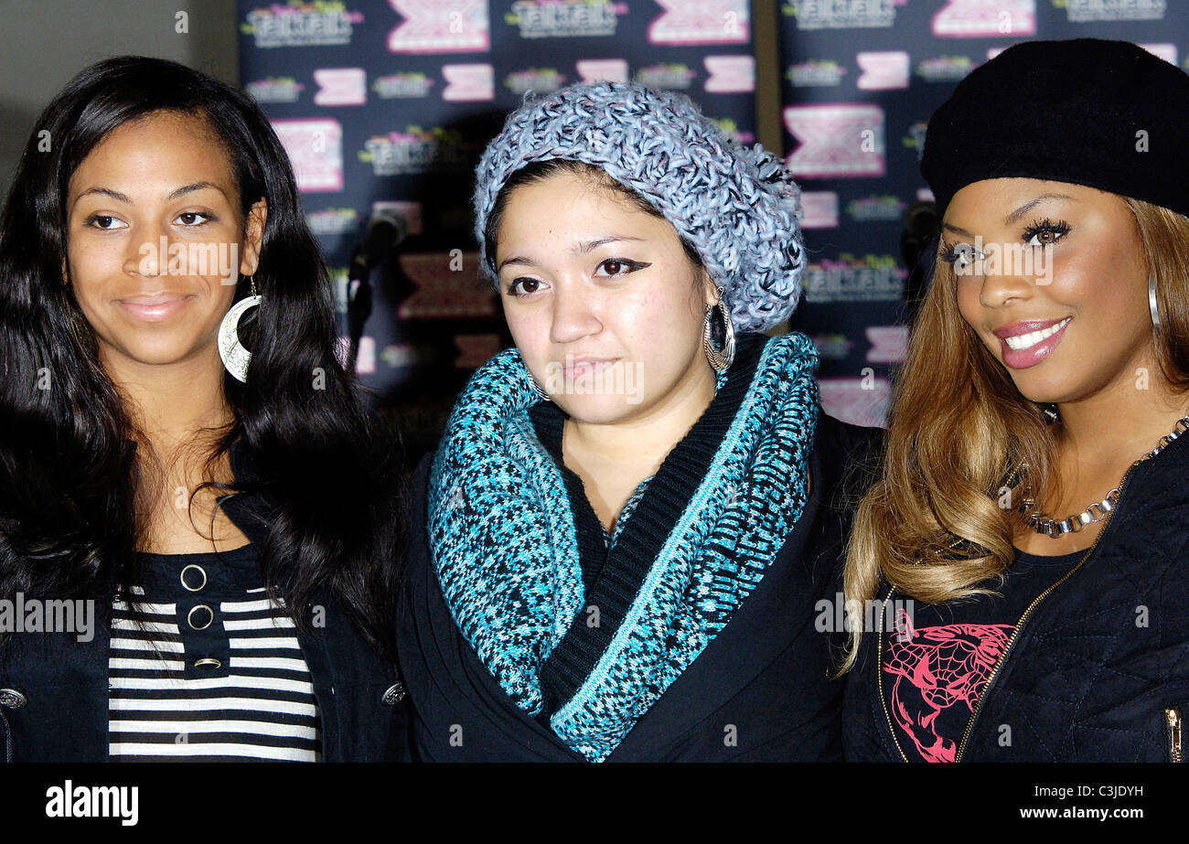 Shar Alexander, Graziella Affinita & Shanice Davis Miss Frank perform ...