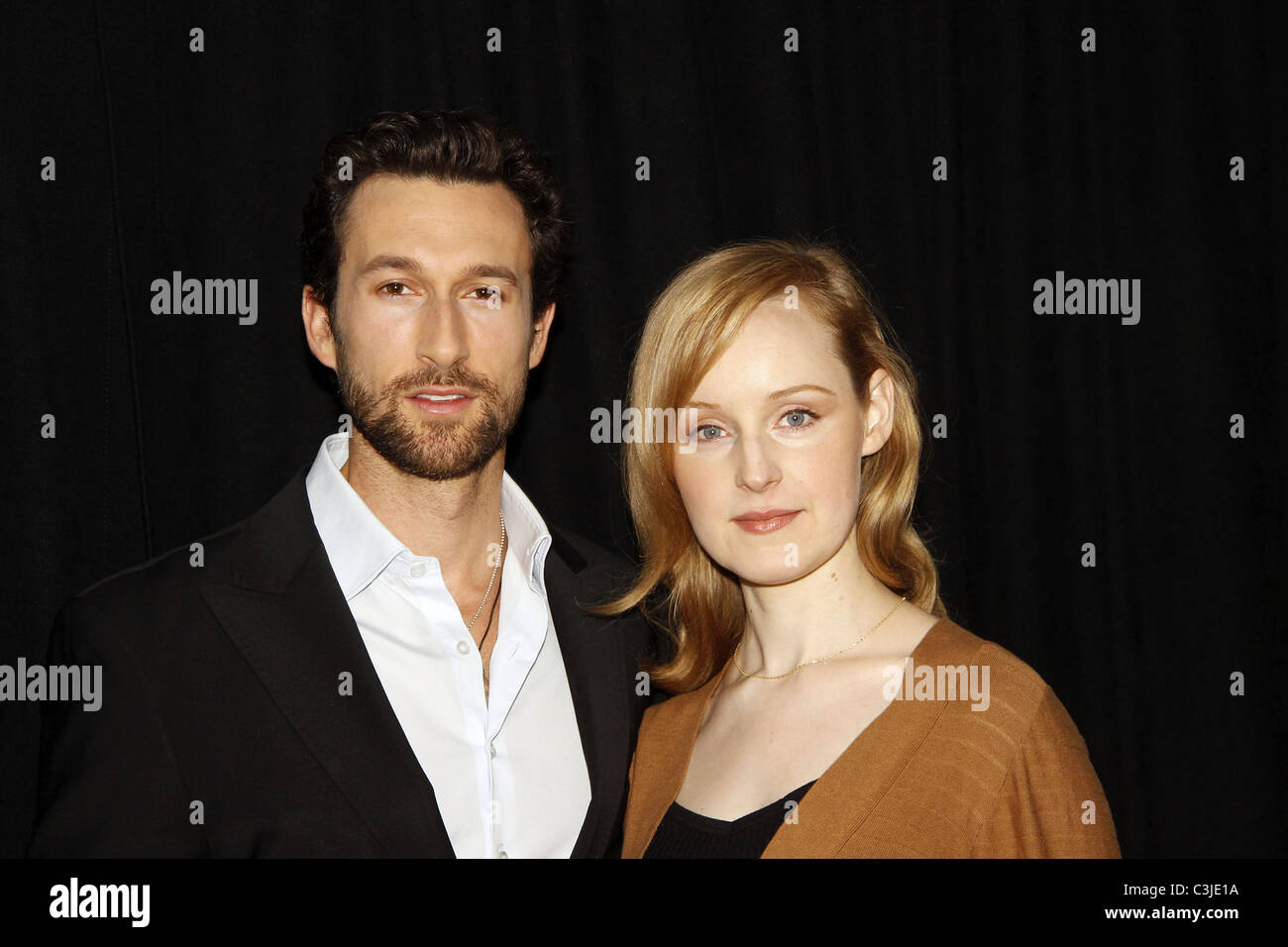Aaron Lazar and Erin Davie Photocall for the cast of the upcoming ...