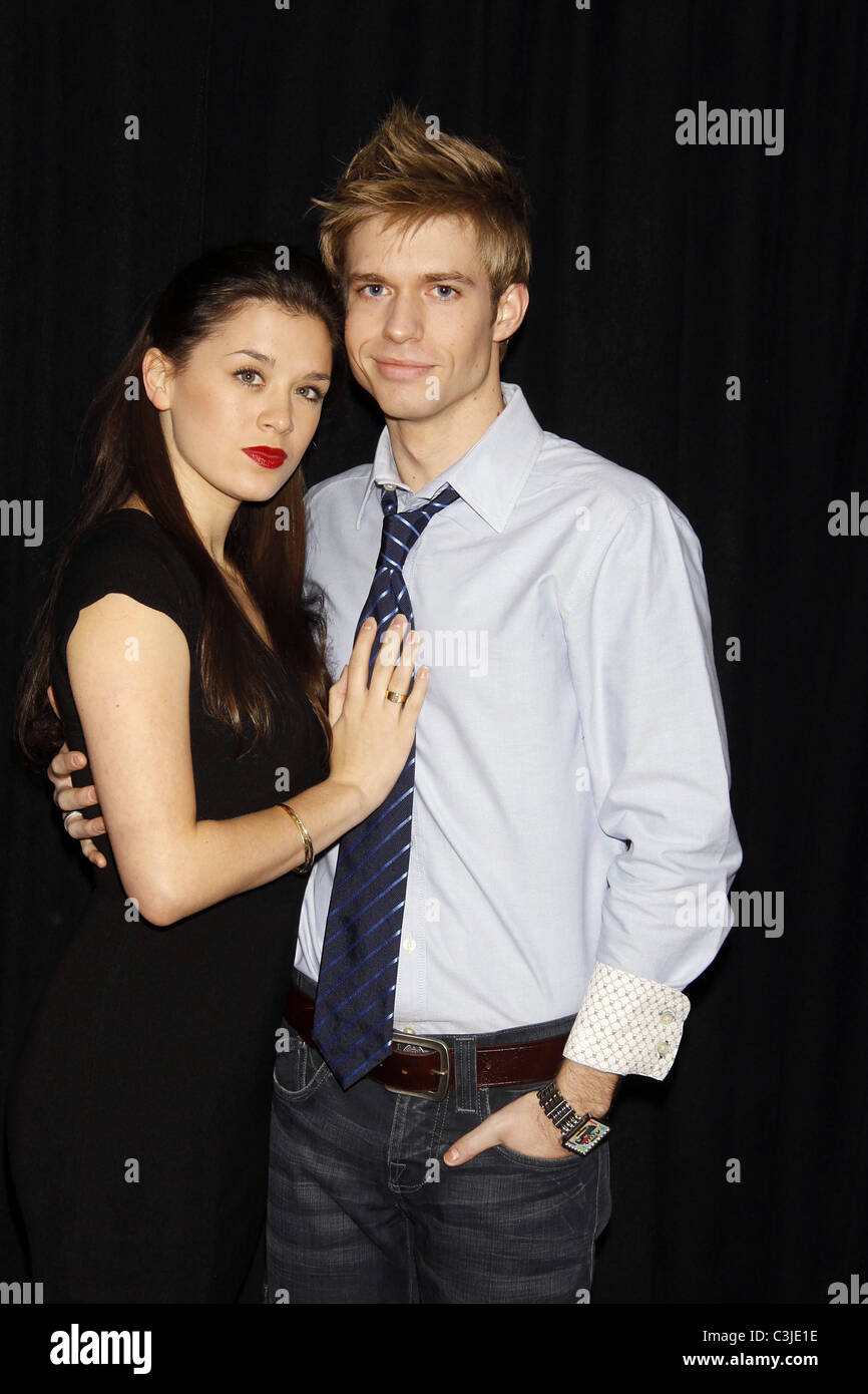 Ramona Mallory and Hunter Ryan Herdlicka Photocall for the cast of the ...