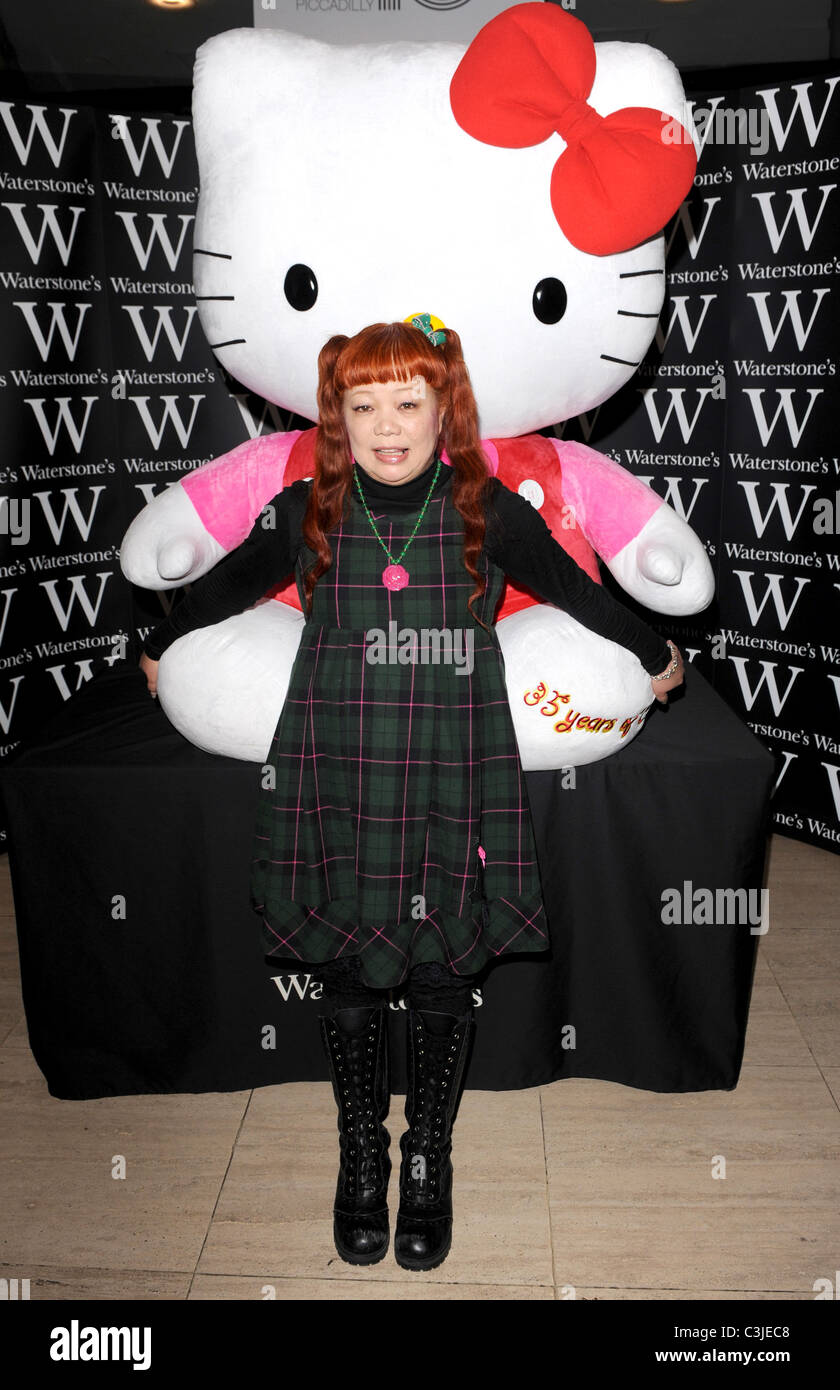 Creative director Yuko Yamaguchi attends a book signing for 'Hello ...