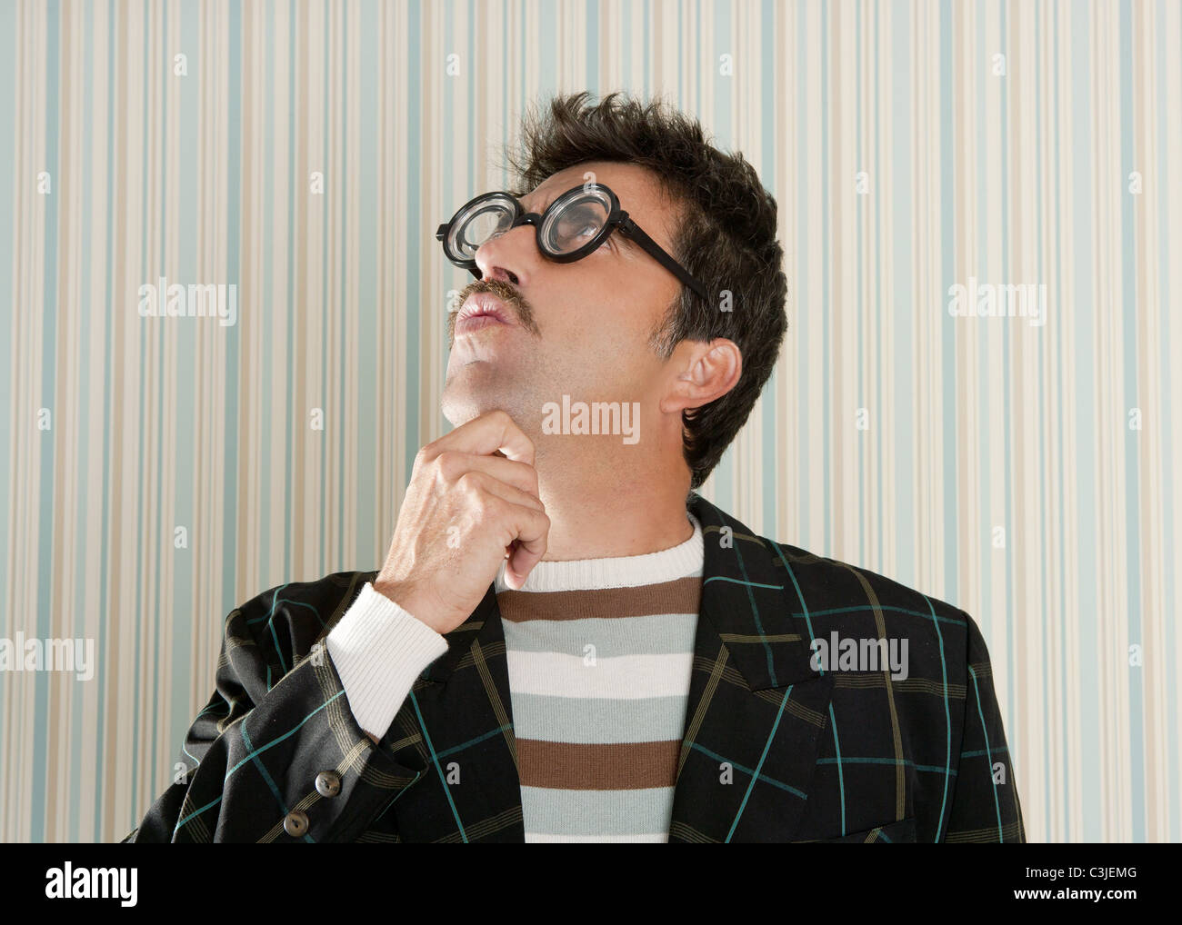 Myopic man humor hi-res stock photography and images - Alamy