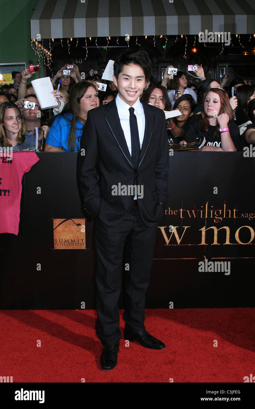 Justin Chon The Los Angeles Premiere of 'The Twilight Saga: New Moon ...