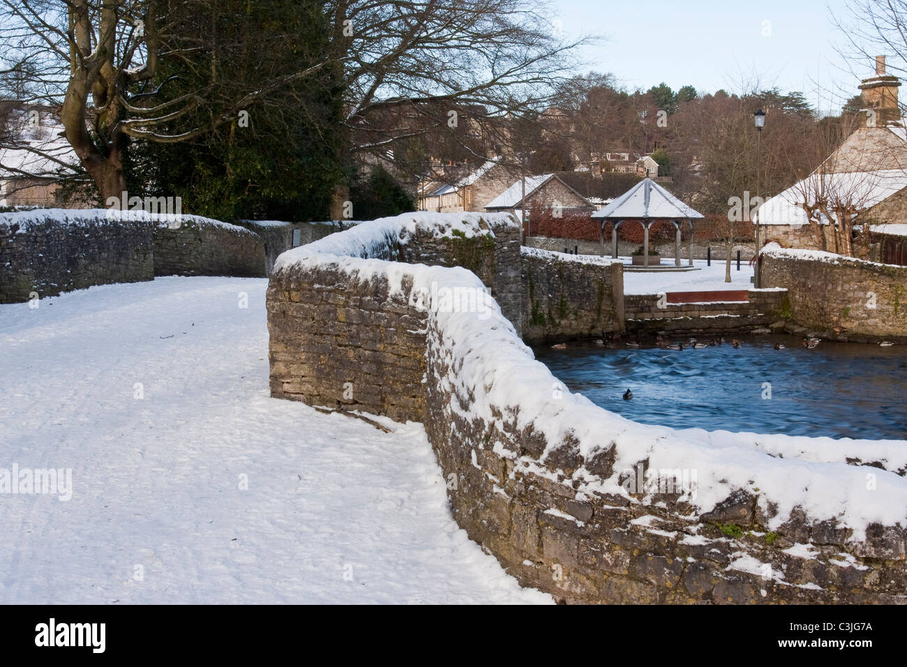 Sheepwash Bridge,Ashford in the Water Stock Photo - Alamy