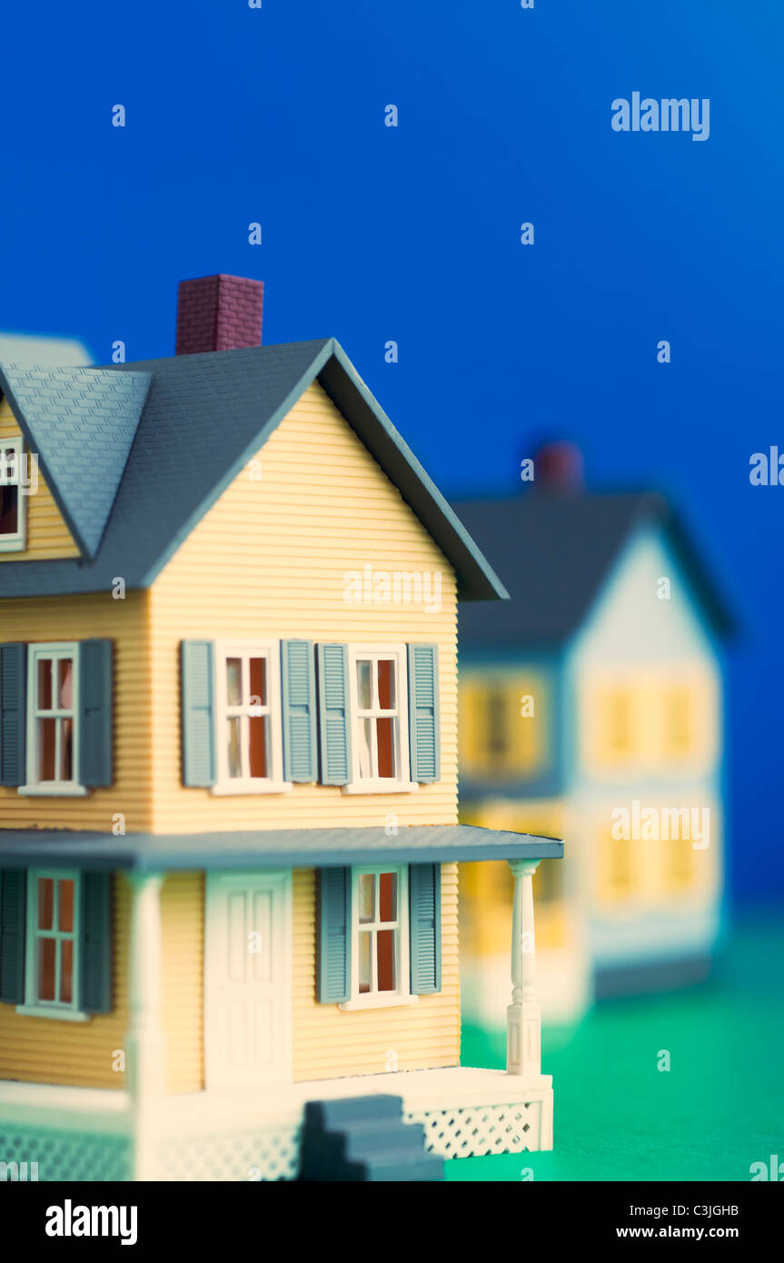 Model houses idyllic hi-res stock photography and images - Alamy