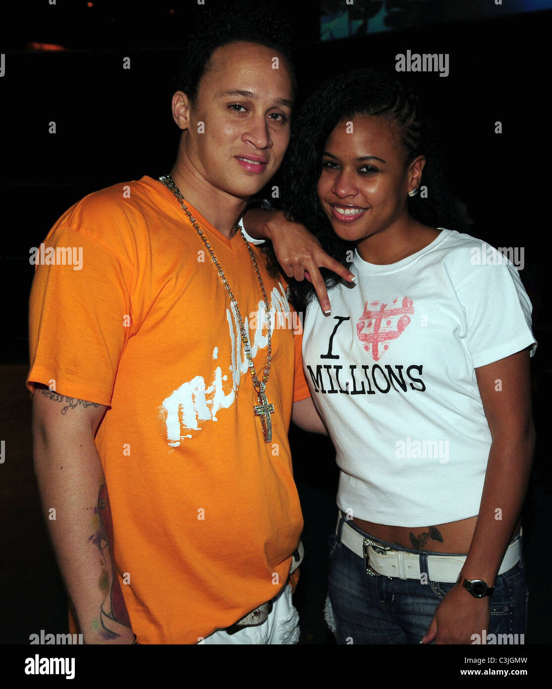 Reggae artists Pascalle & Red Rat performing live at Reggae Bash 2009 ...