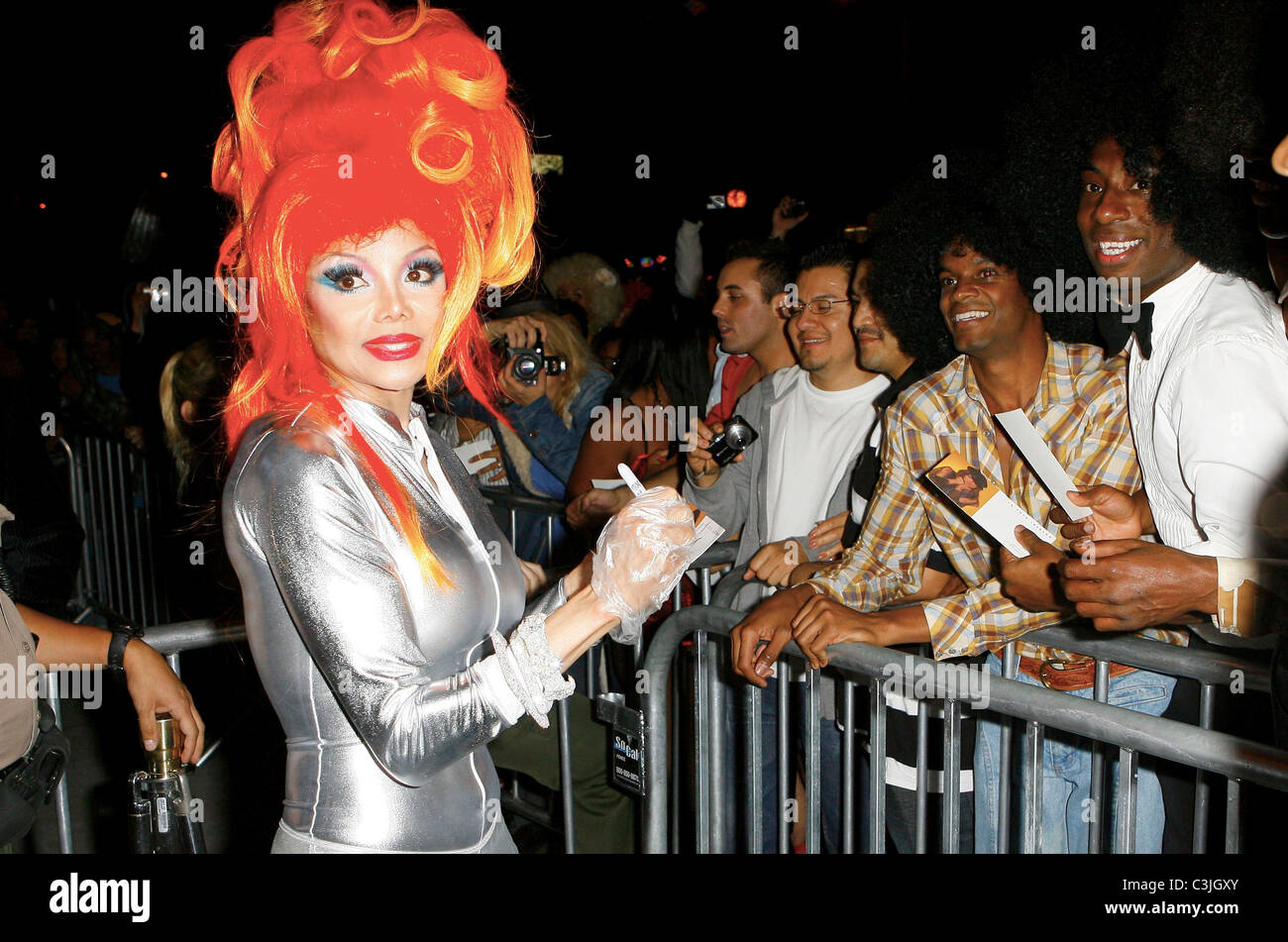 * LA TOYA SERVES UP OWN MILKSHAKE LA TOYA JACKSON is to mark Halloween ...