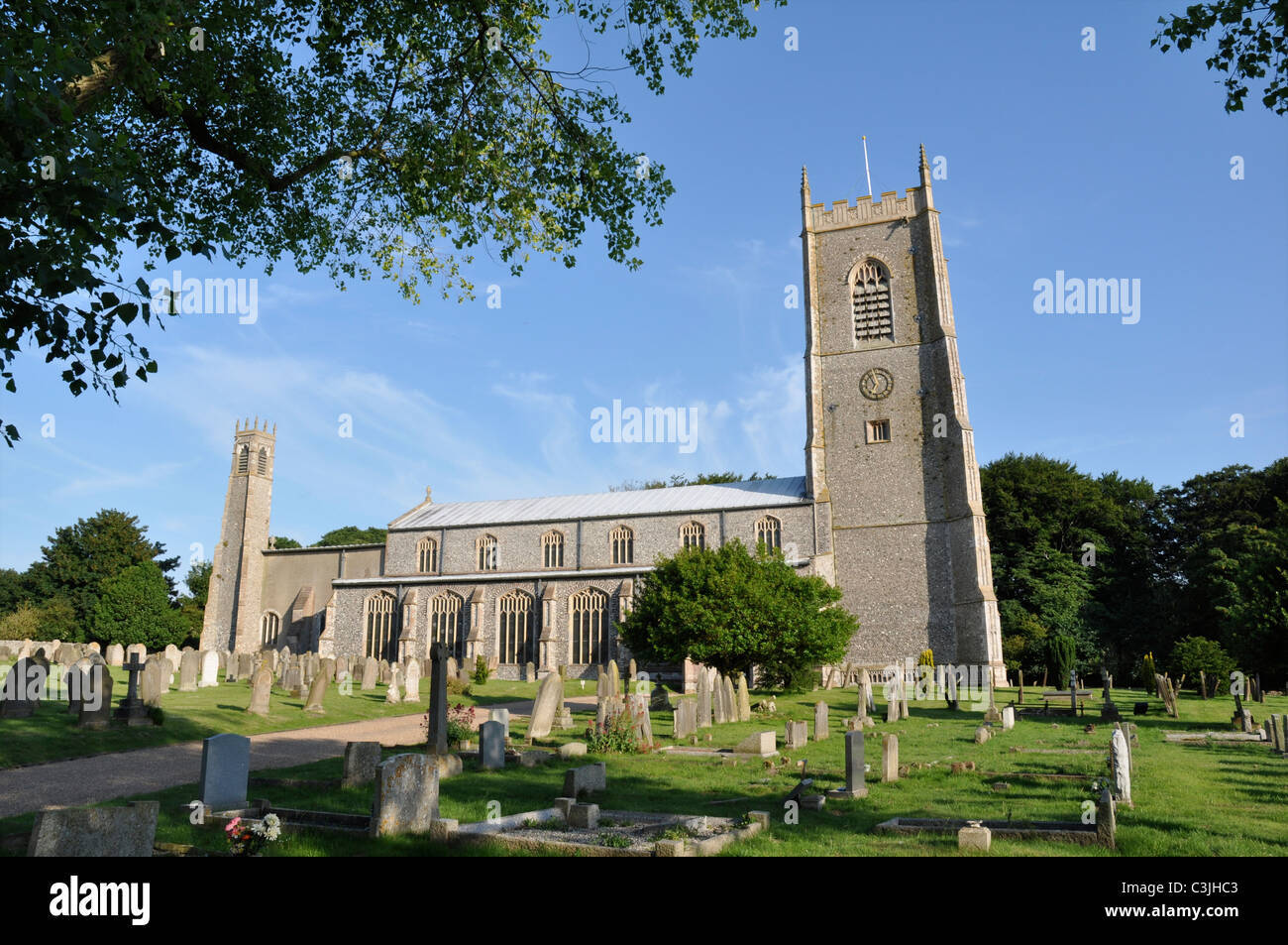 St Nicholas' Church, Blakeney, Norfolk, England, UK Stock Photo - Alamy