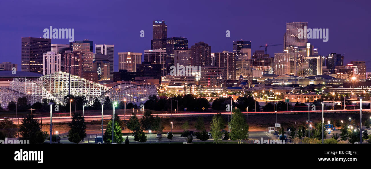 Denver cityscape hi-res stock photography and images - Alamy