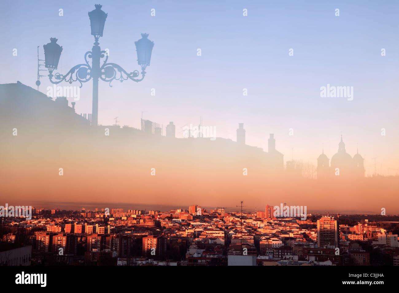 Spain, Madrid, Cityscape Stock Photo - Alamy