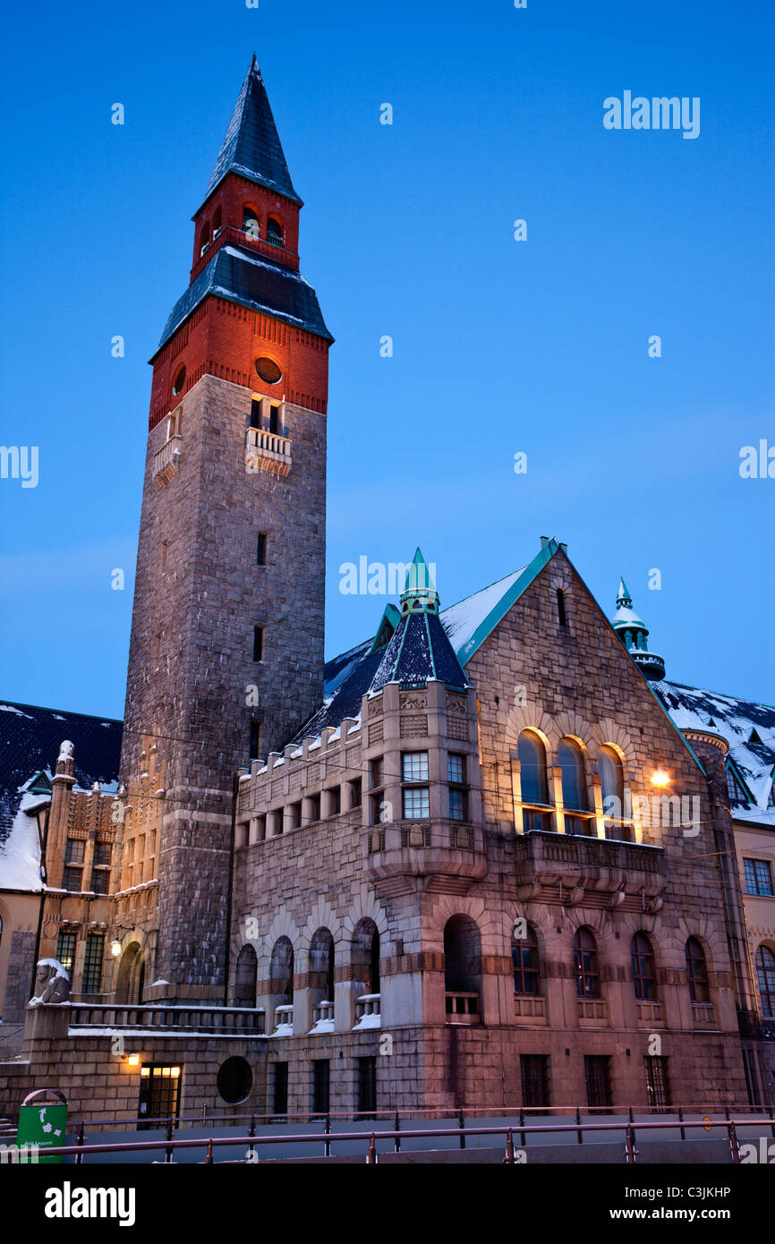 Finland, Helsinki, Finnish National Museum Building Stock Photo - Alamy