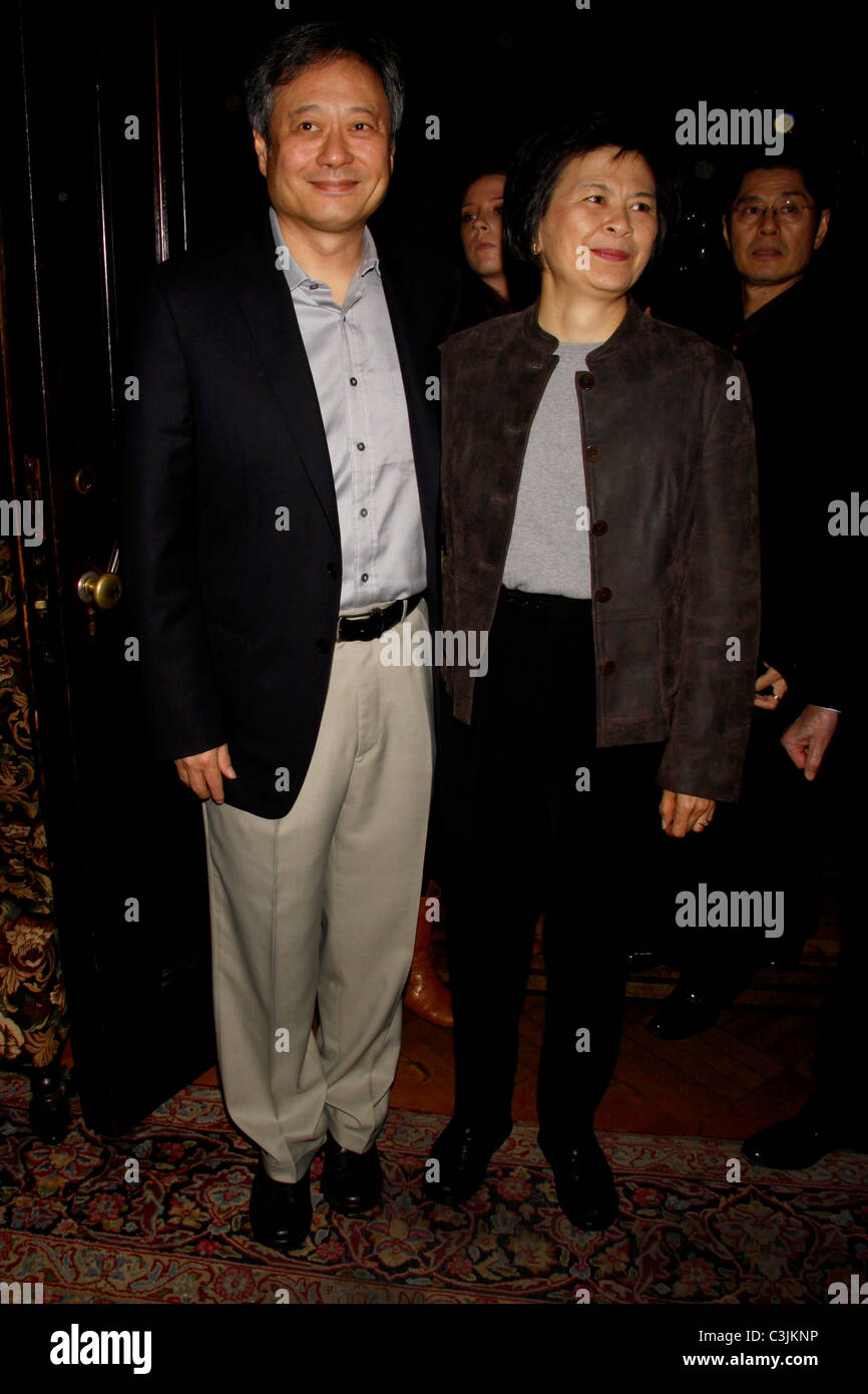 Ang Lee and Jane Lin The National Arts Club's Medal of Honor for Film ...