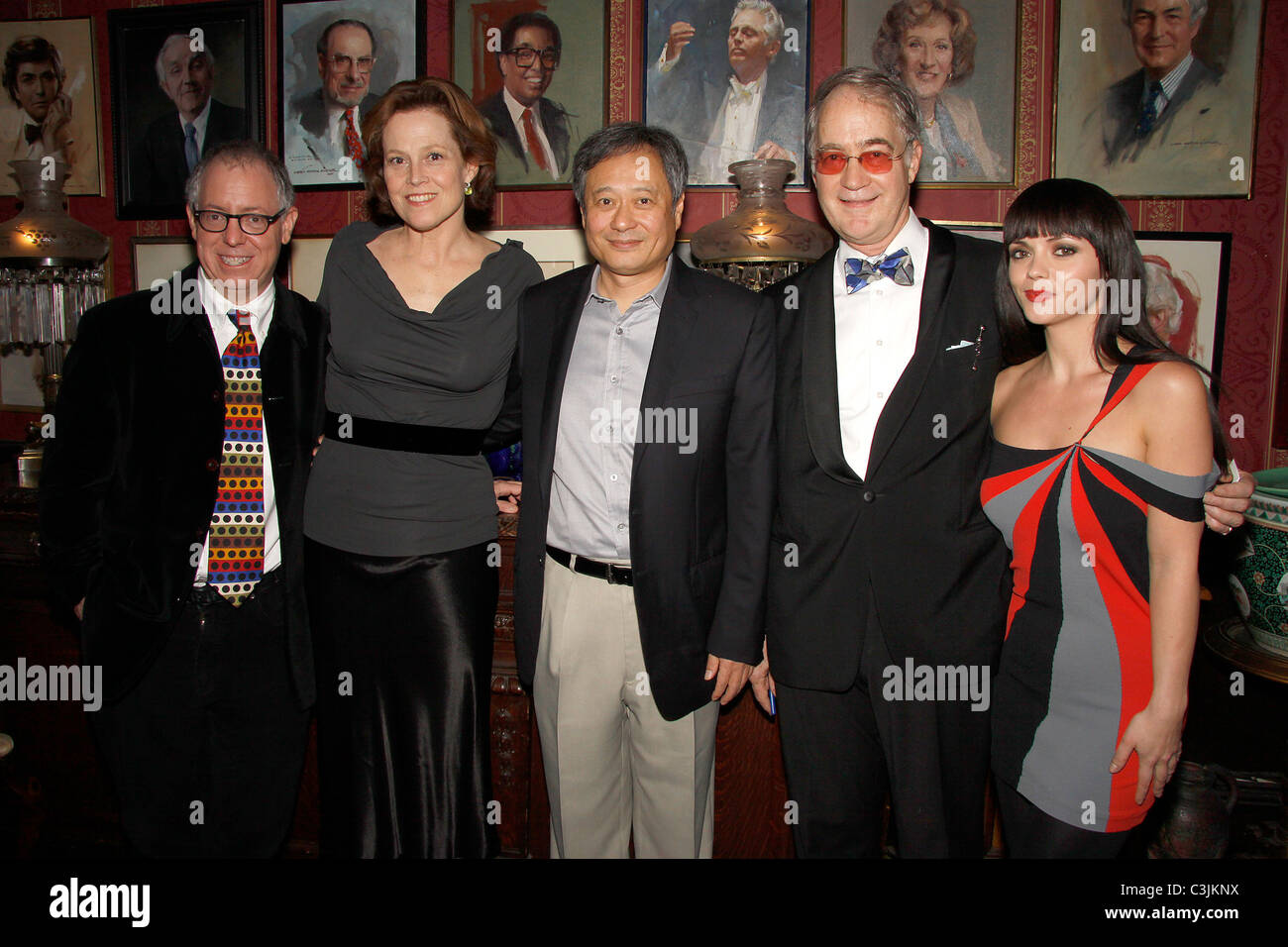 James Schamus, Sigourney Weaver, Ang Lee, O. Aldon James Jr., and ...