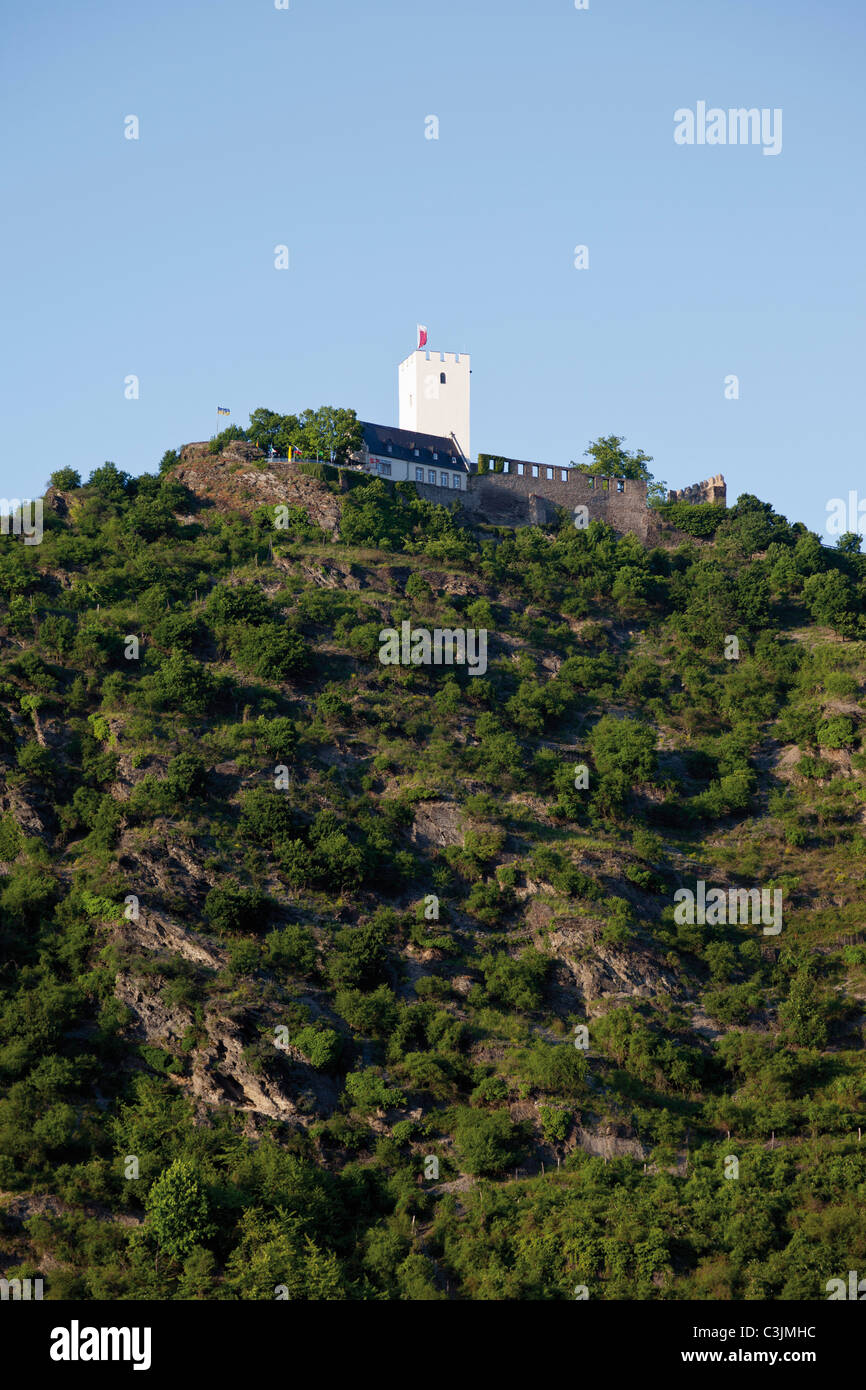 Europe, Germany, Rhineland-Palatinate, View of sterrenberg castle Stock ...