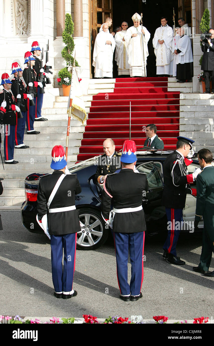 Prince Albert II of Monaco Monaco National Day celebrations - The Army ...