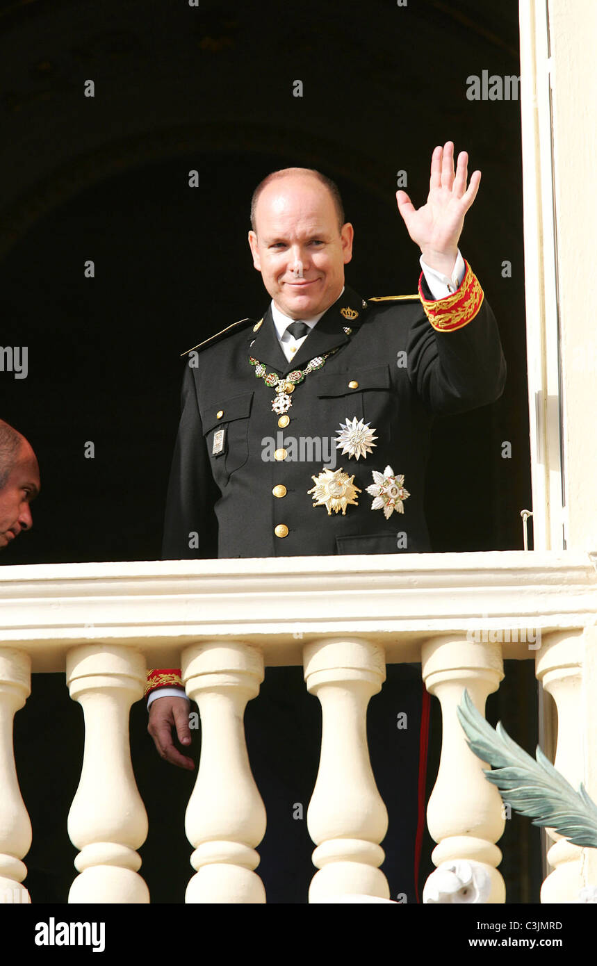 Prince Albert II of Monaco Monaco National Day celebrations - The Army ...