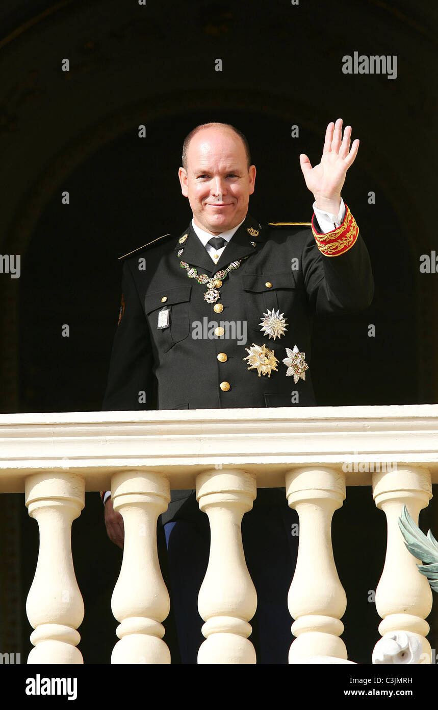 Prince Albert II of Monaco Monaco National Day celebrations - The Army ...