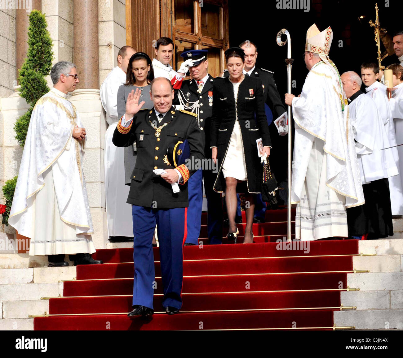 Prince Albert II of Monaco Monaco National Day celebrations - The Army ...