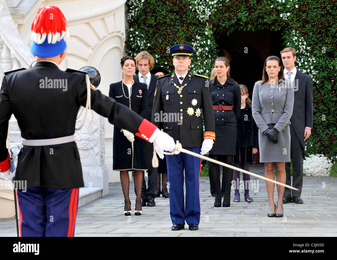 Prince Albert II of Monaco Monaco National Day celebrations - The Army ...