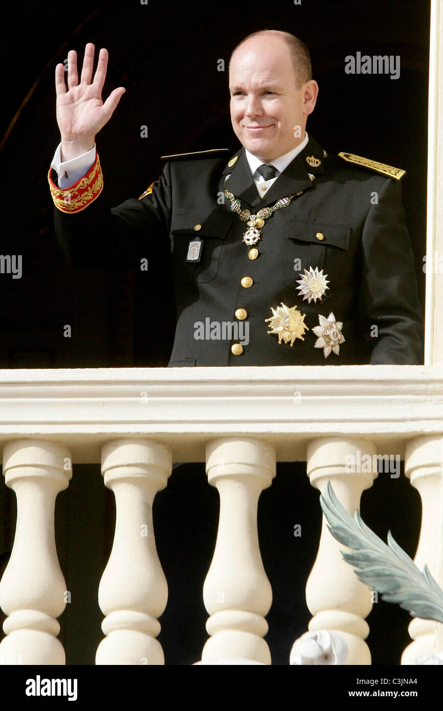 Prince Albert II of Monaco Monaco National Day celebrations - The Army ...