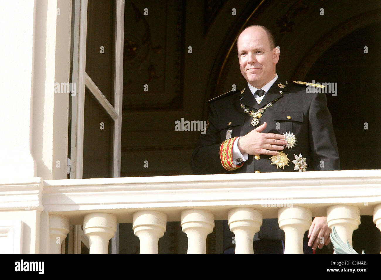 Prince Albert II of Monaco Monaco National Day celebrations - The Army ...