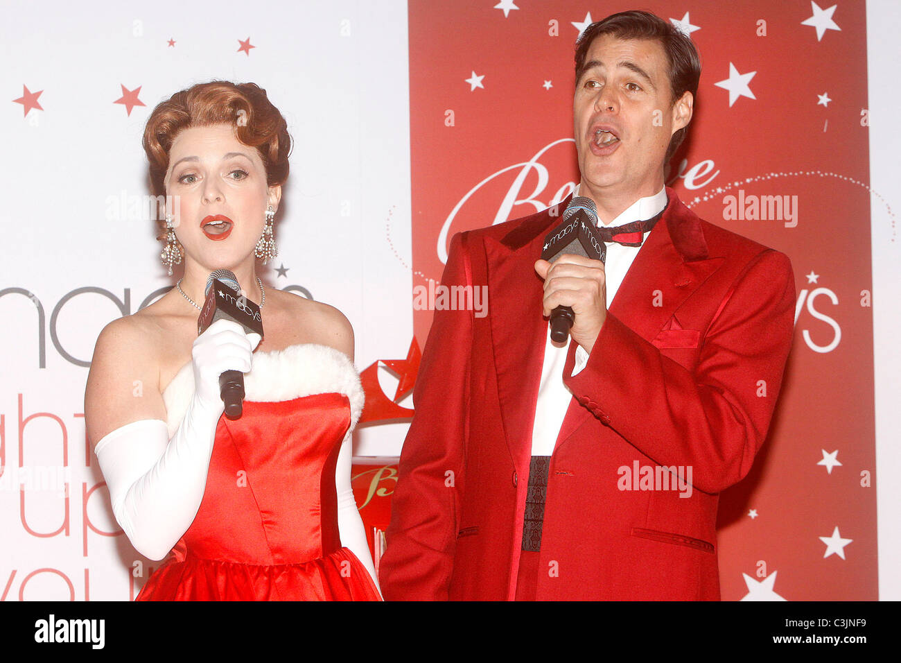 Melissa Errico and James Clow from the Broadway musical 'White ...