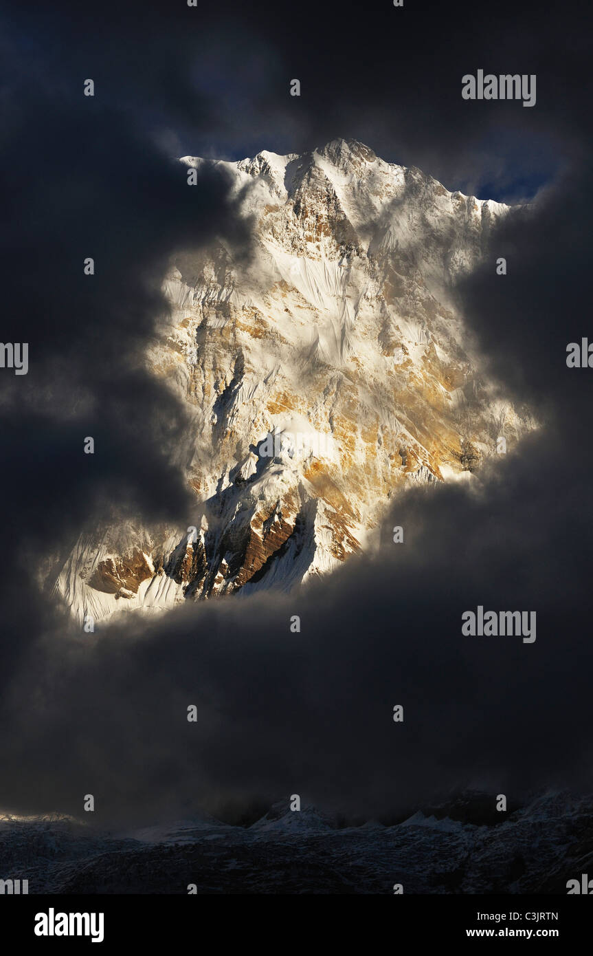 Asia, Nepal, Western Region, View of himalayan ranges Stock Photo - Alamy