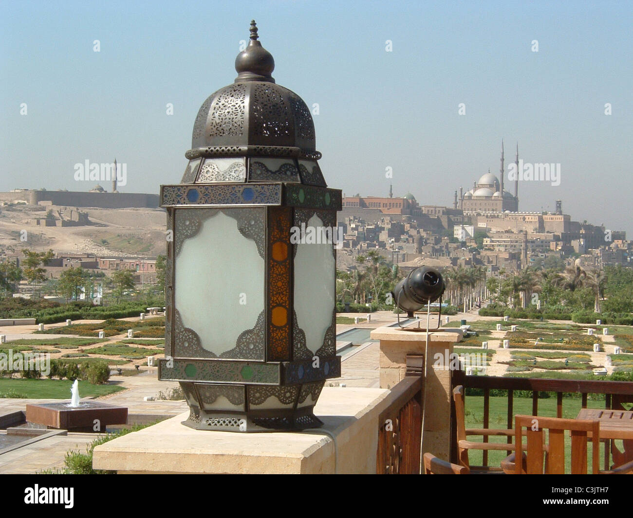 The Azhar Park in the old Islamic quarter of the inner city, providing ...
