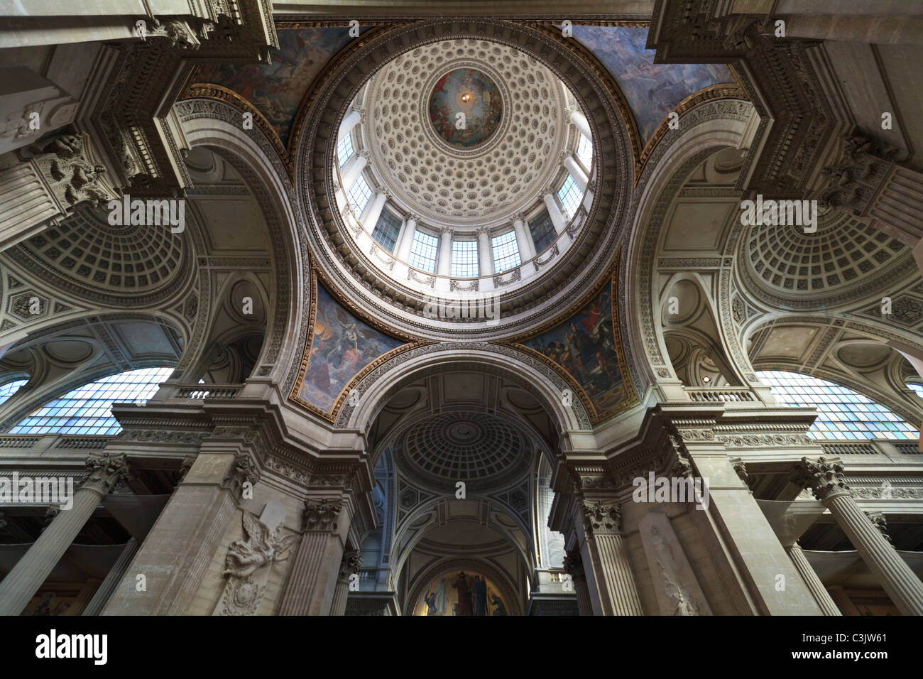 Pantheon paris inside hi-res stock photography and images - Alamy