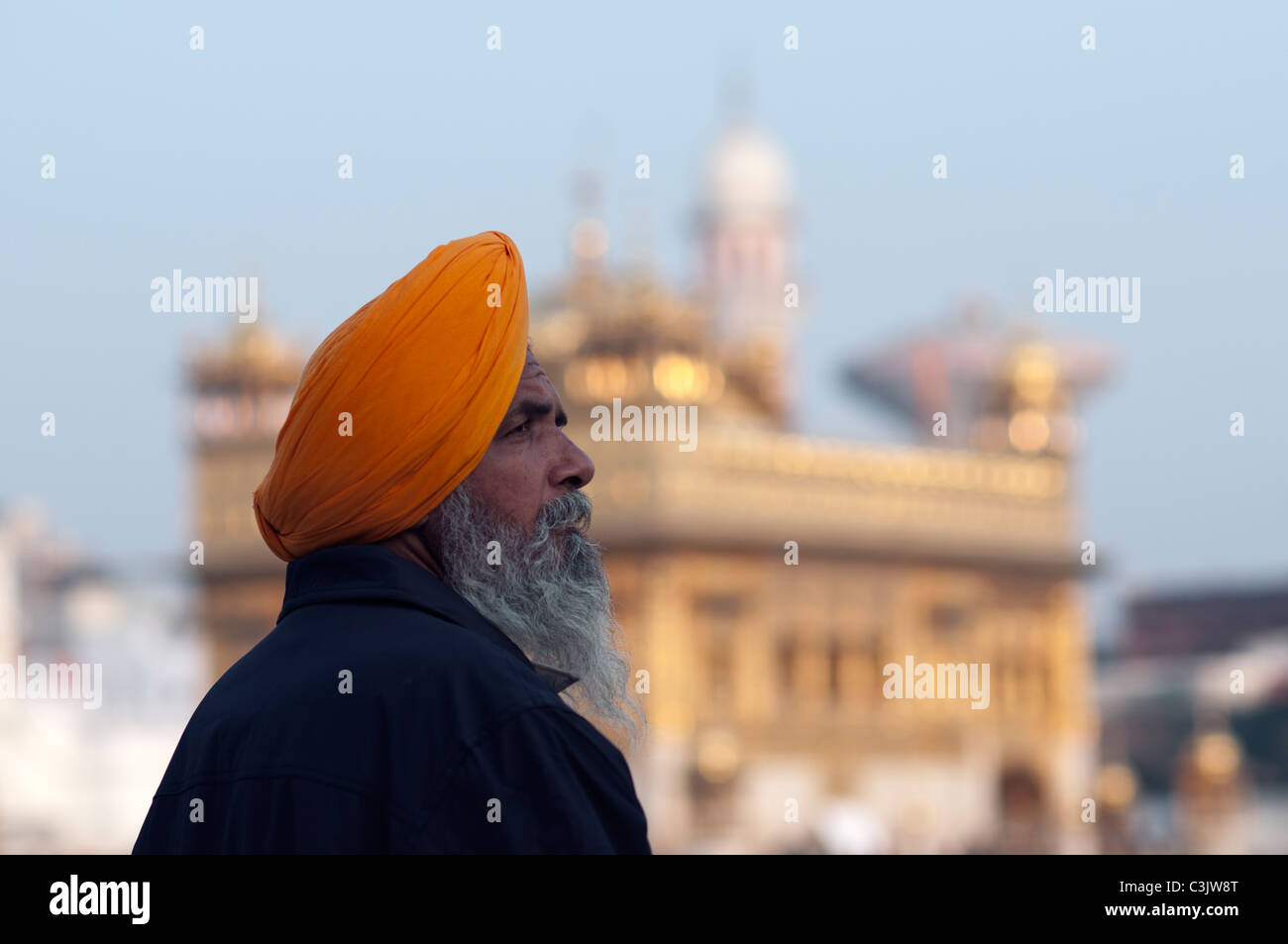 Indian man praying hi-res stock photography and images - Alamy