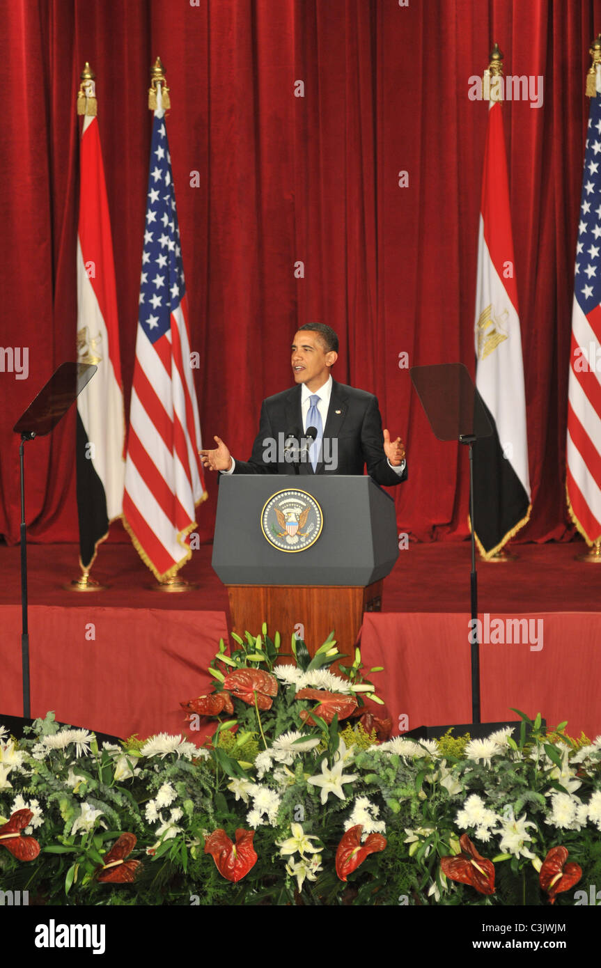 US President Barack Obama makes a major policy speech to the Islamic ...