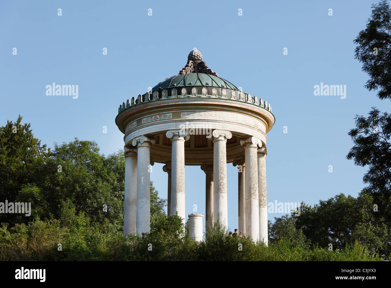 Monopteros temple in english hi-res stock photography and images - Alamy