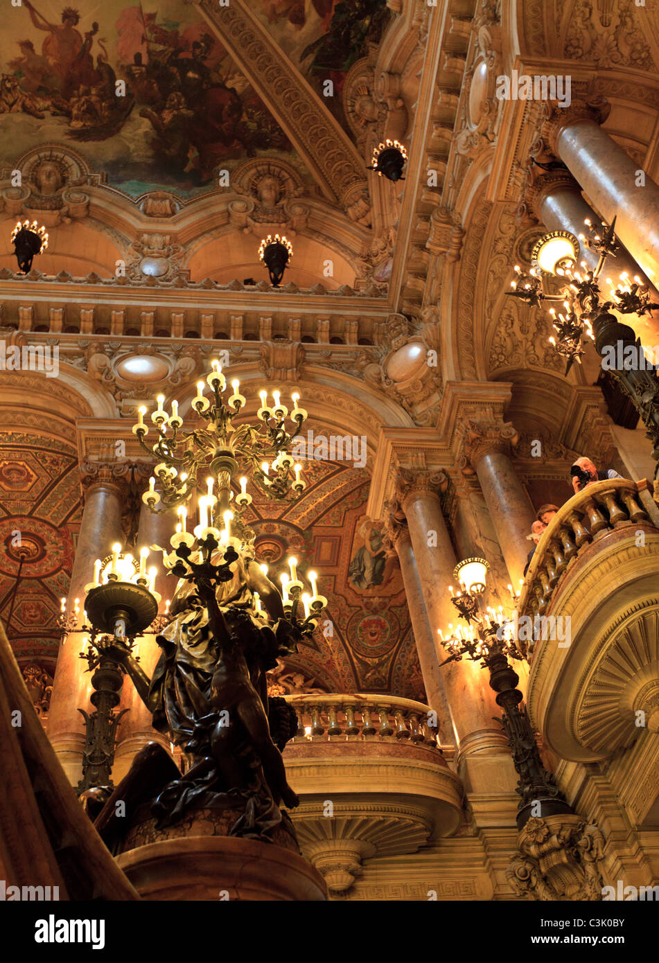 Interior of the Opera Garnier, Paris, France Stock Photo - Alamy