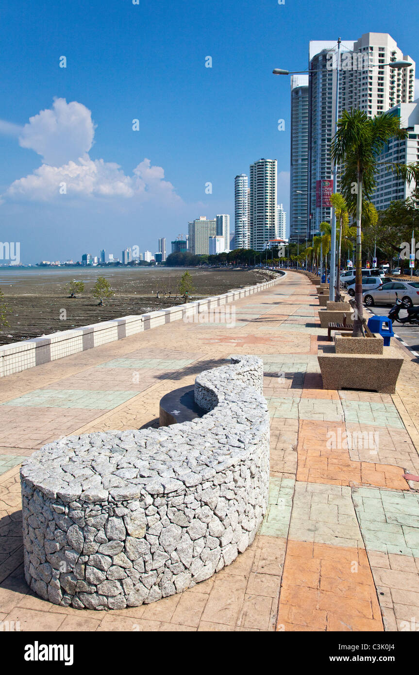 Georgetown's Seaside, Penang Stock Photo - Alamy
