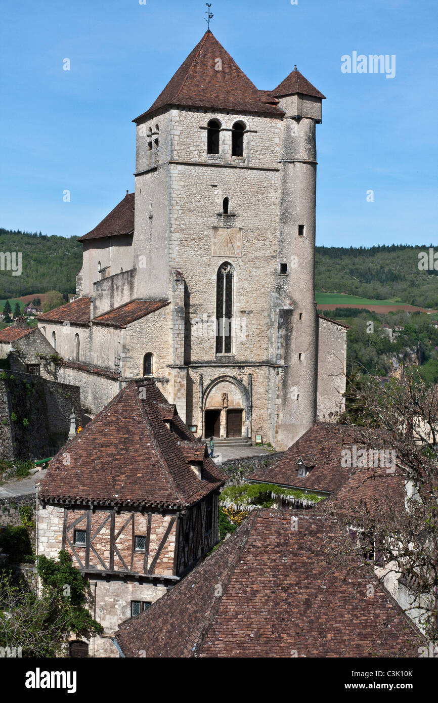 St cirq lapopie lot river hi-res stock photography and images - Alamy