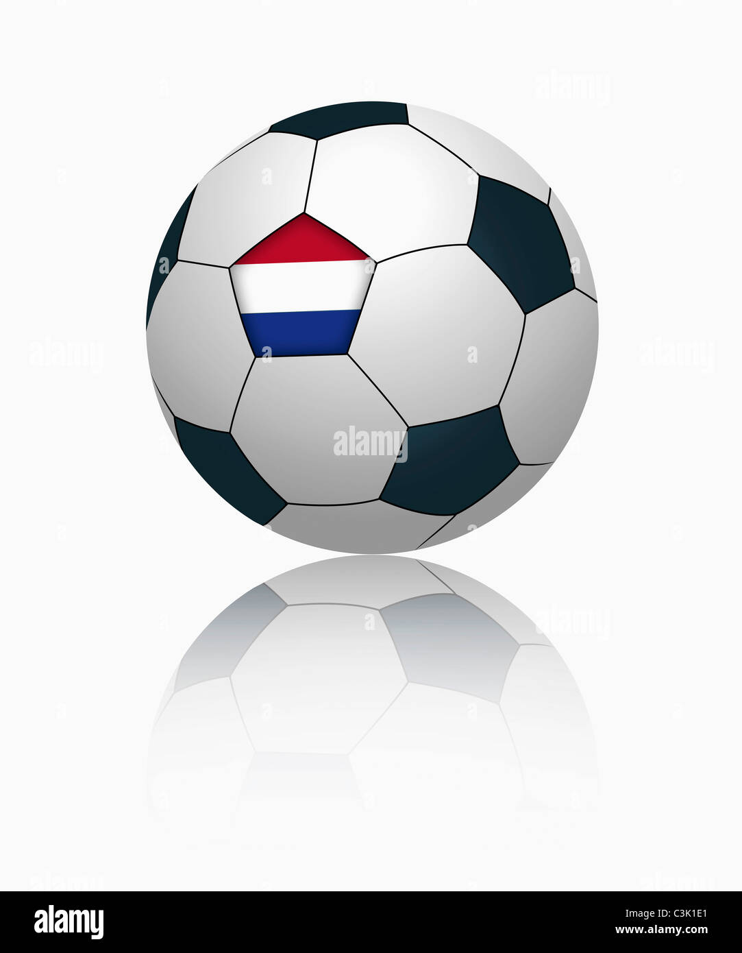 Netherlands football flag Cut Out Stock Images & Pictures - Alamy