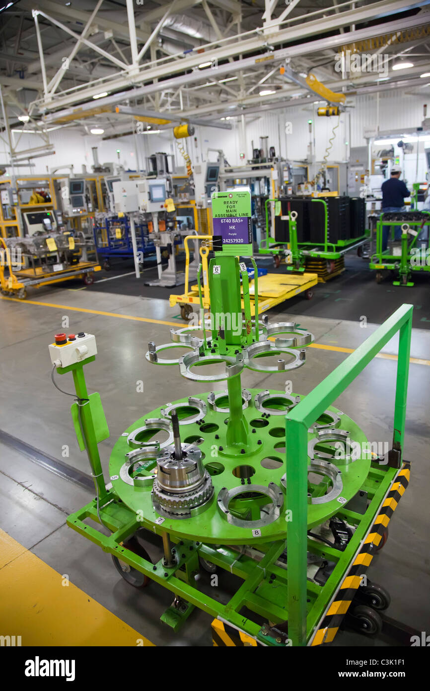Automated Cart Delivers Parts at General Motors' Toledo Transmission ...