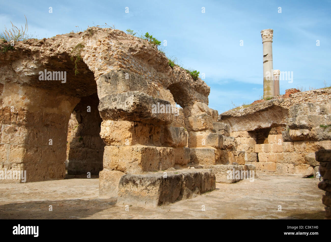 Ancient Carthage, antique city, Tunisia, Africa Stock Photo - Alamy