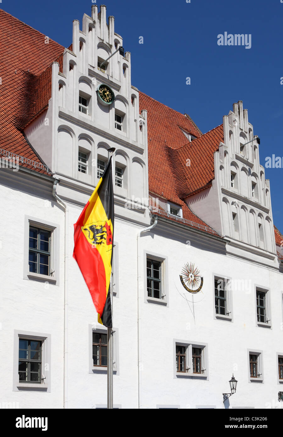 Town hall of the city of Meißen in Saxonia, Germany, Europe Stock Photo ...