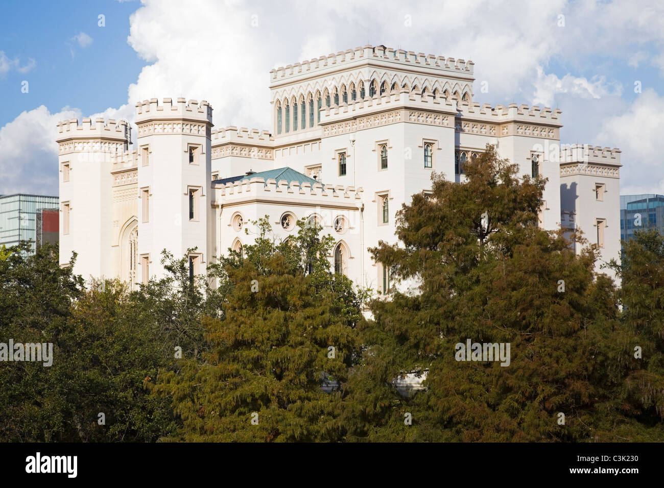 Baton Rouge, Louisiana - Old State Capitol Building Stock Photo - Alamy