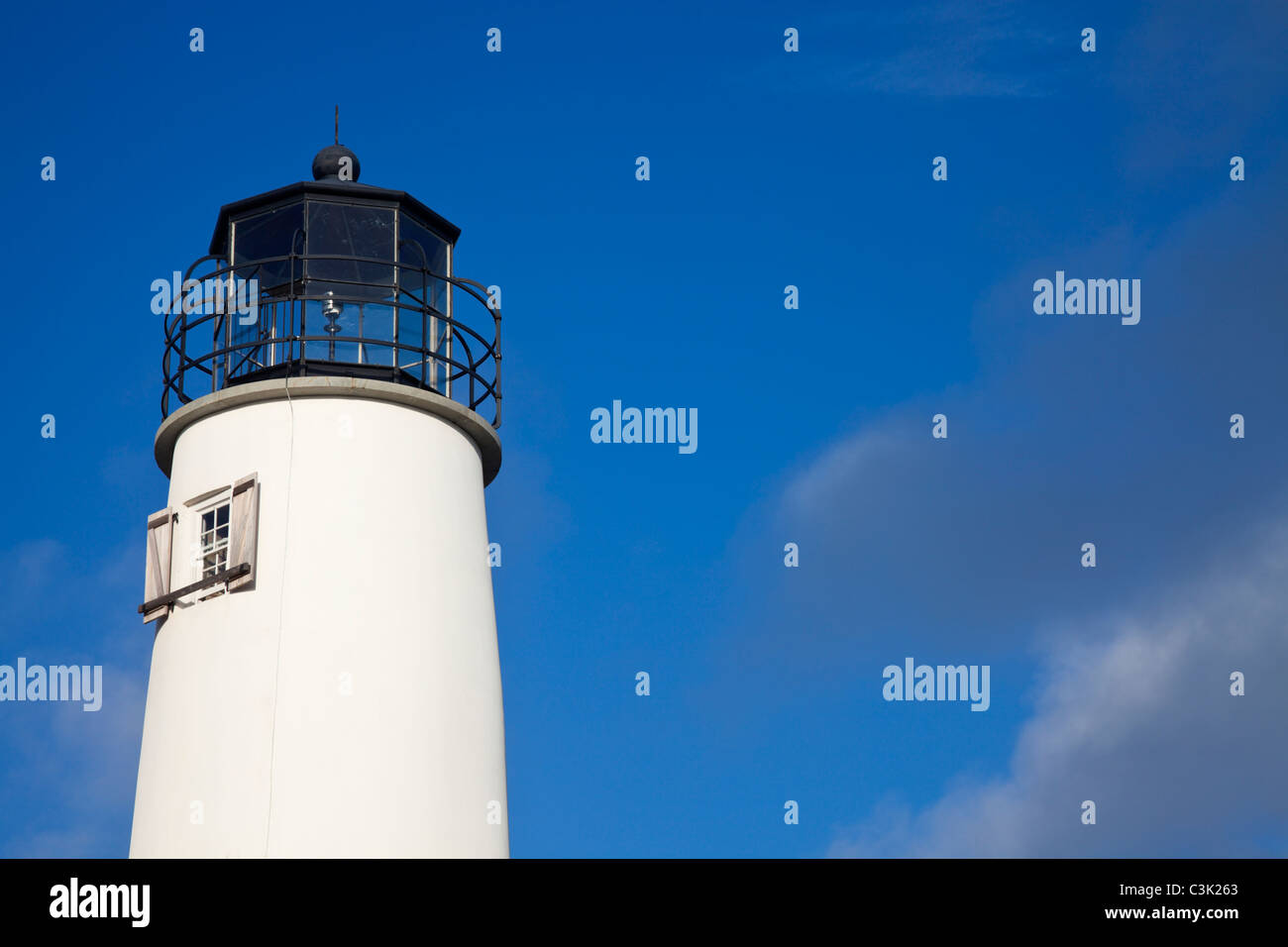 St george island lighthouse hi-res stock photography and images - Alamy