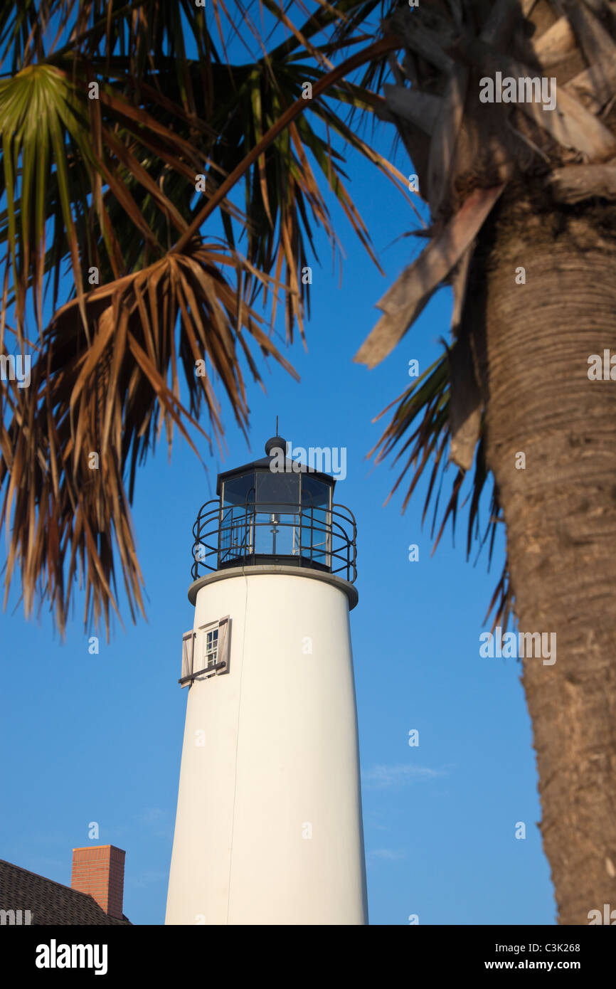 St. George Lighthouse - North Florida Stock Photo - Alamy