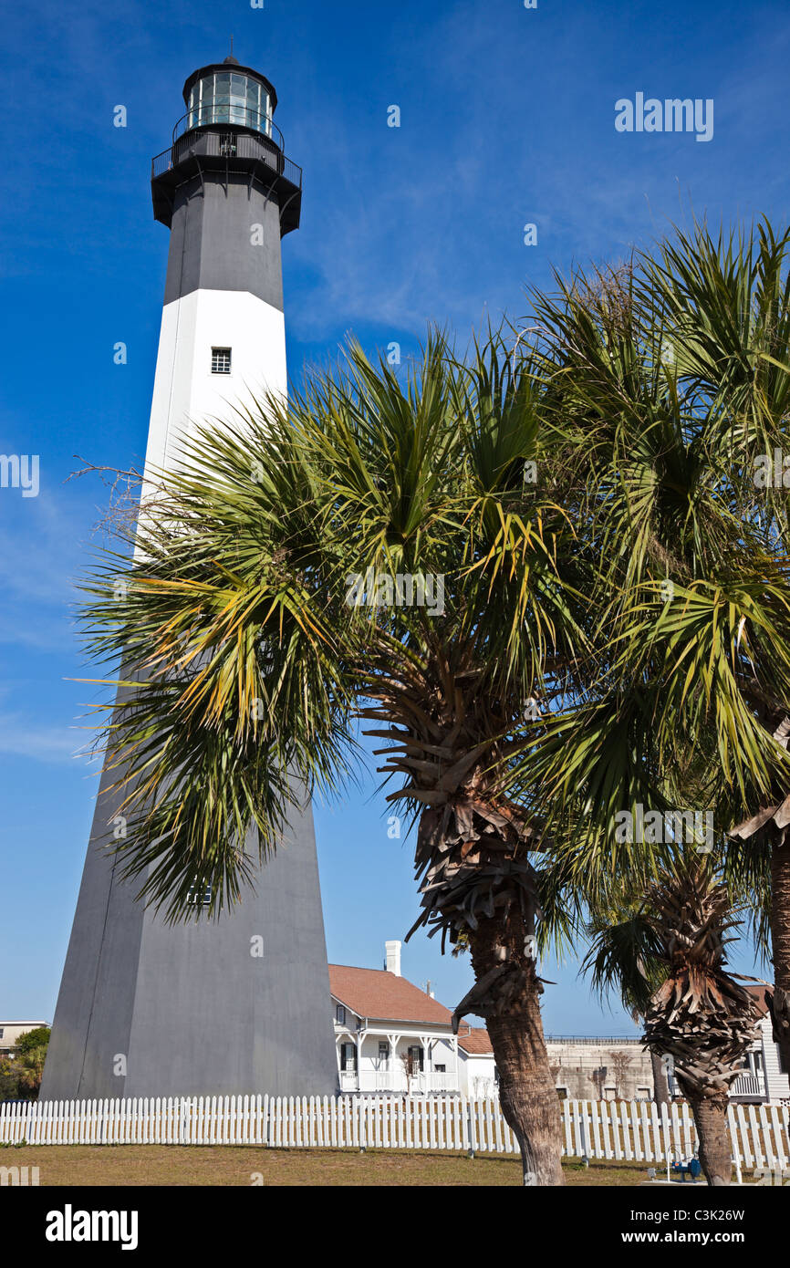 Tybee Island Lighthouse in Georgia Stock Photo - Alamy