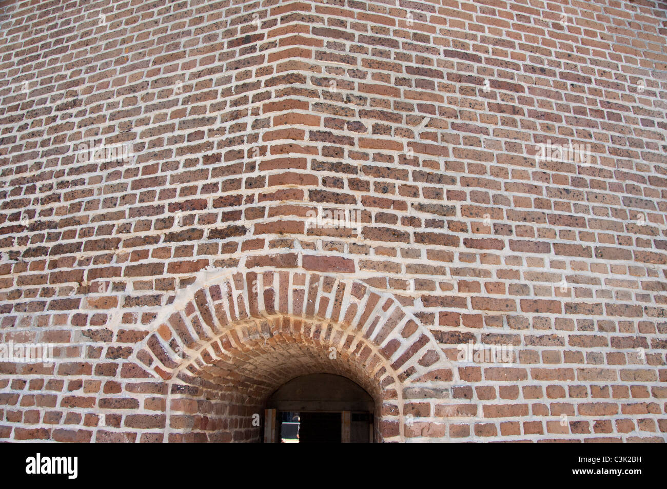 South Carolina, Charleston, Fort Sumter National Monument. Detail of ...