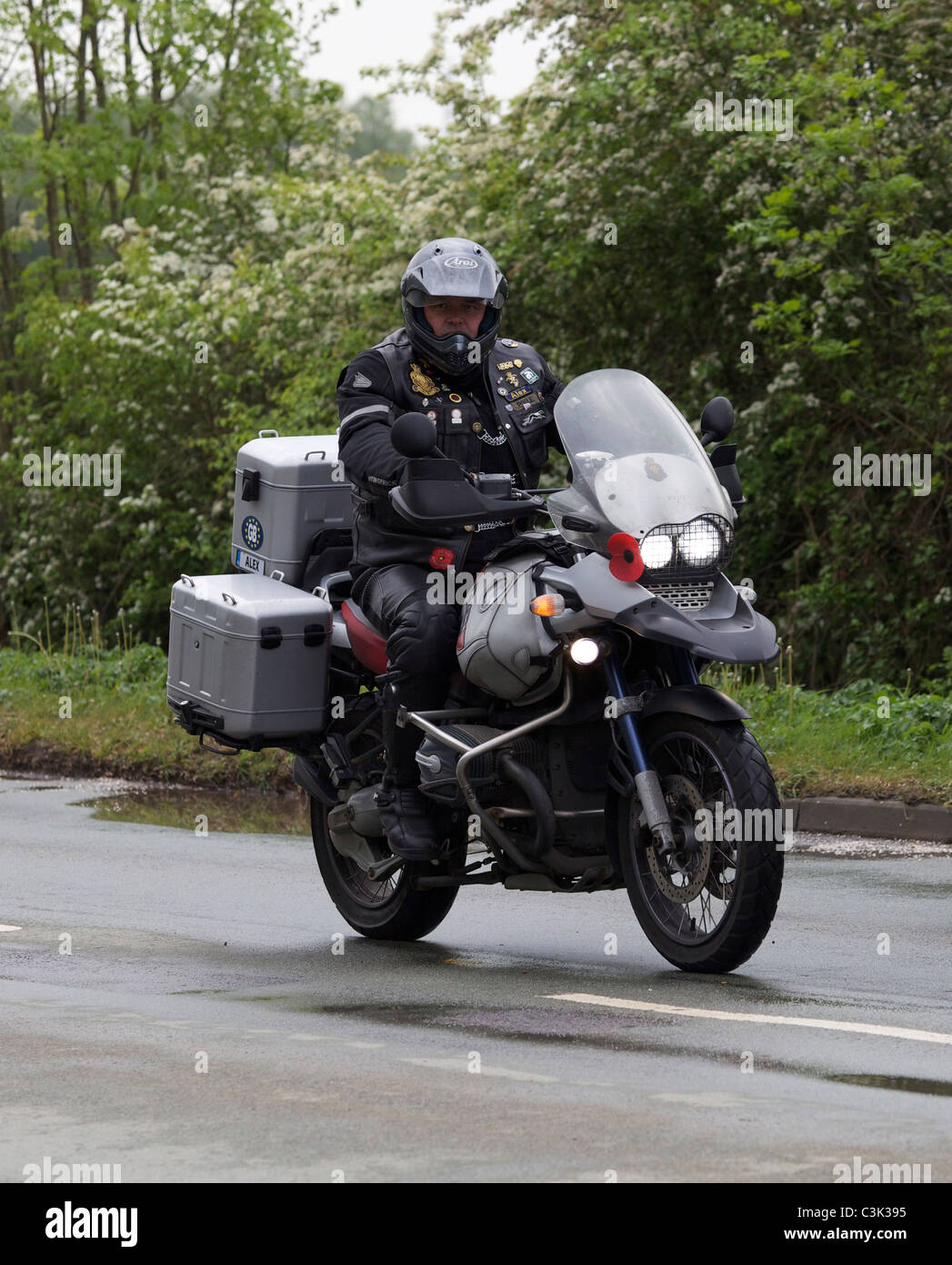 Royal British Legion Riders Branch motorcyclists attend a remembrance ...