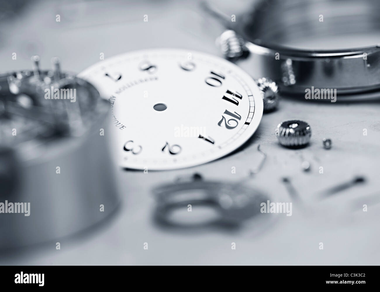 Watch parts hi-res stock photography and images - Alamy
