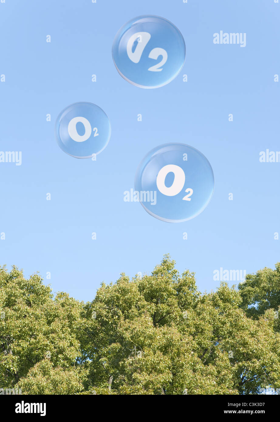 Oxygen collage hi-res stock photography and images - Alamy