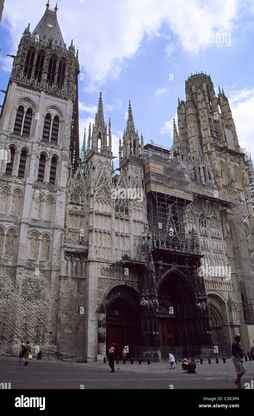 cathedral in Rouen, Normandy, France Stock Photo - Alamy